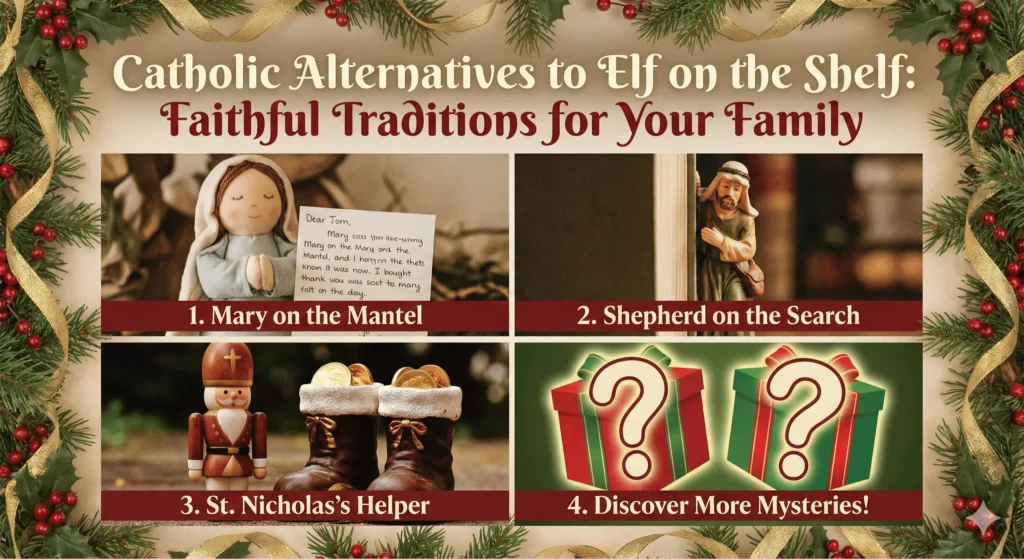 10 Catholic Alternatives to Elf on the Shelf - Local Catholic Churches